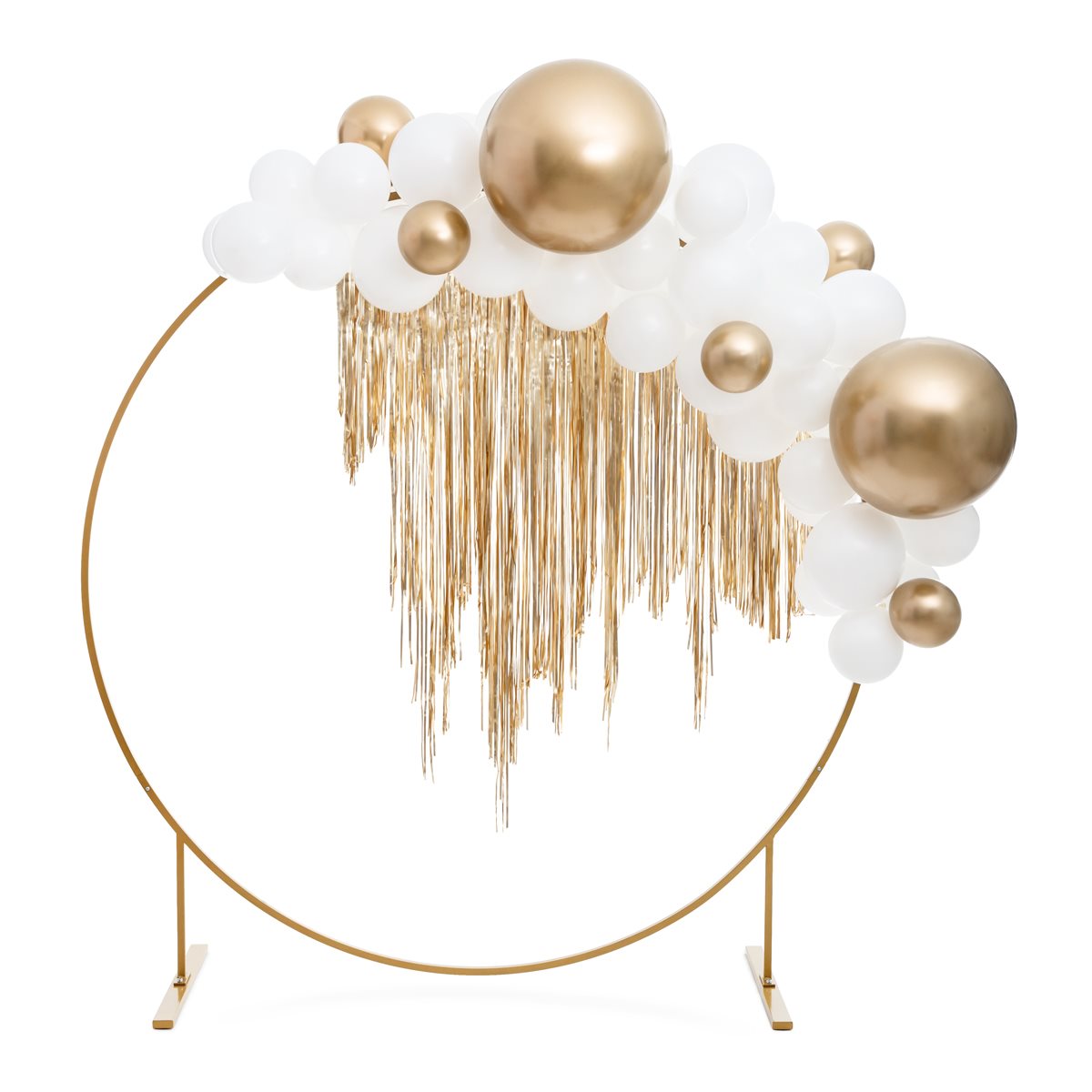 Ballon Rund guld chrome 60cm